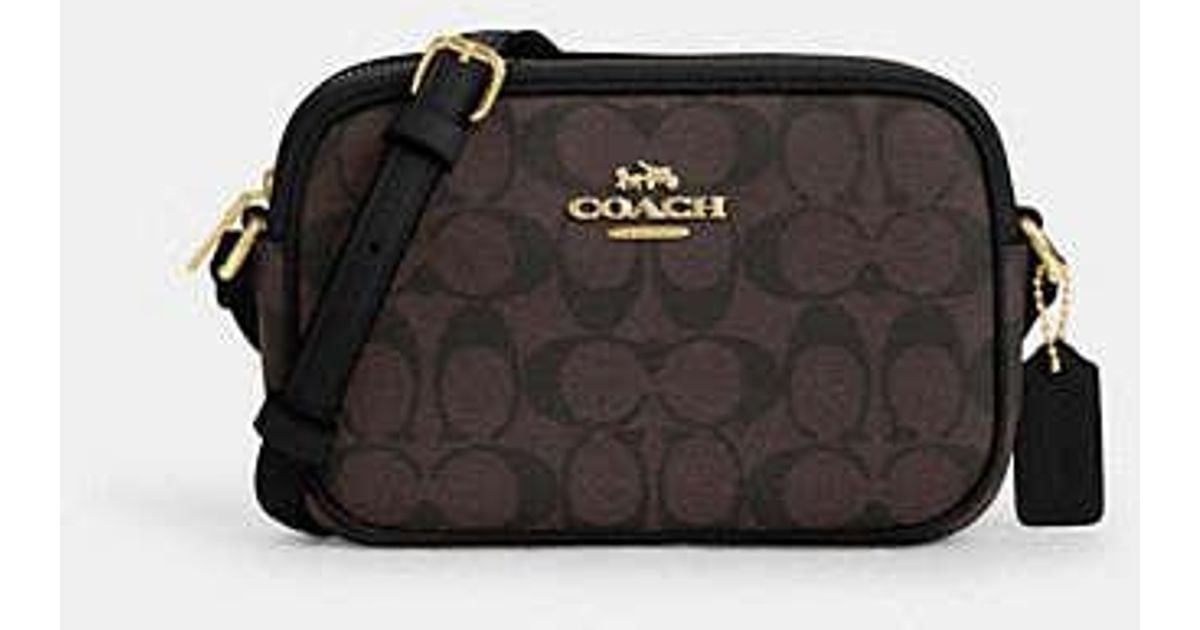 COACH Mini Jamie Camera Bag in Black | Lyst UK