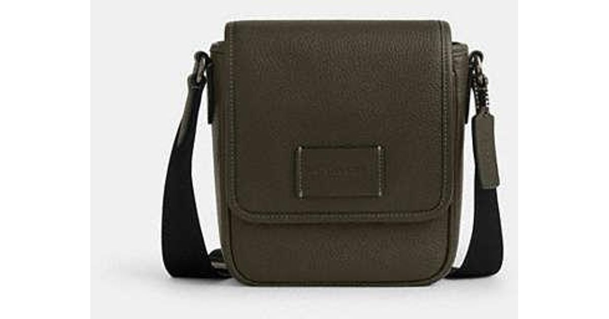 COACH Lucas Crossbody Bag in Black for Men | Lyst