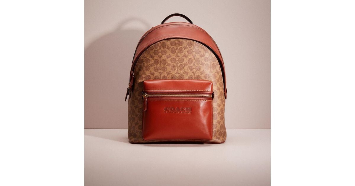 COACH Restored Charter Backpack In Signature Canvas | Lyst