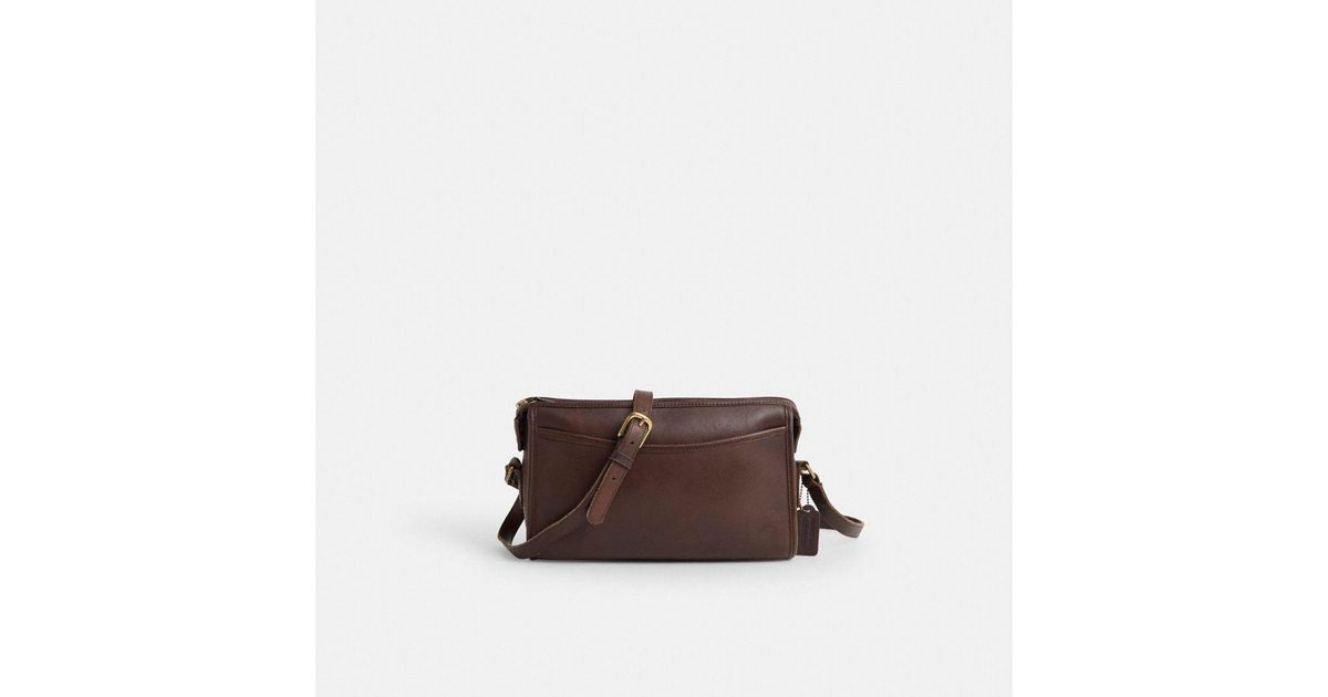 COACH Vintage Taylor Zip Bag in Brown | Lyst