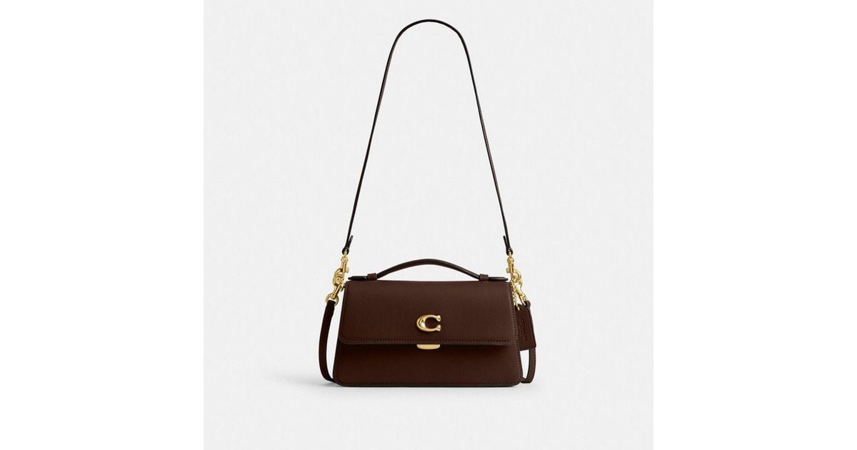 COACH Juno Bag in Brown | Lyst