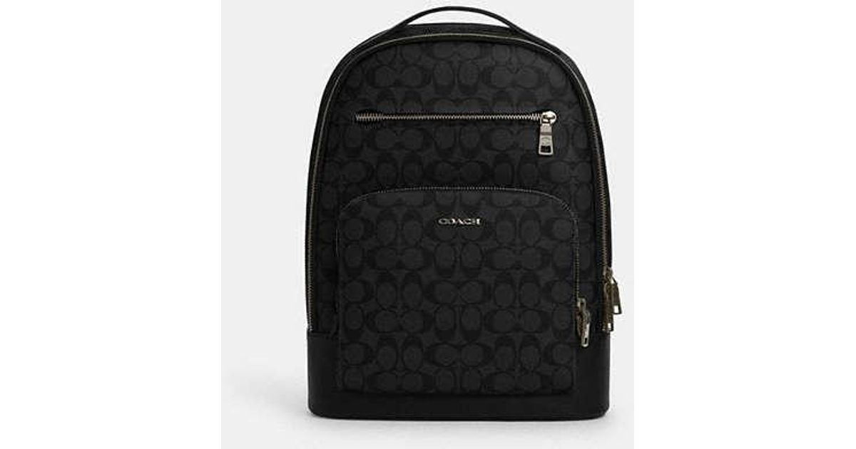 COACH Ethan Backpack in Black for Men | Lyst UK