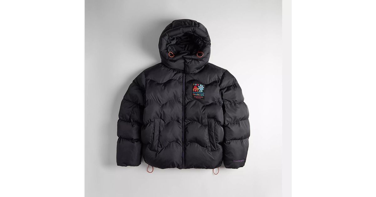 COACH Coachtopia Loop Quilted Puffer Jacket in Black | Lyst UK
