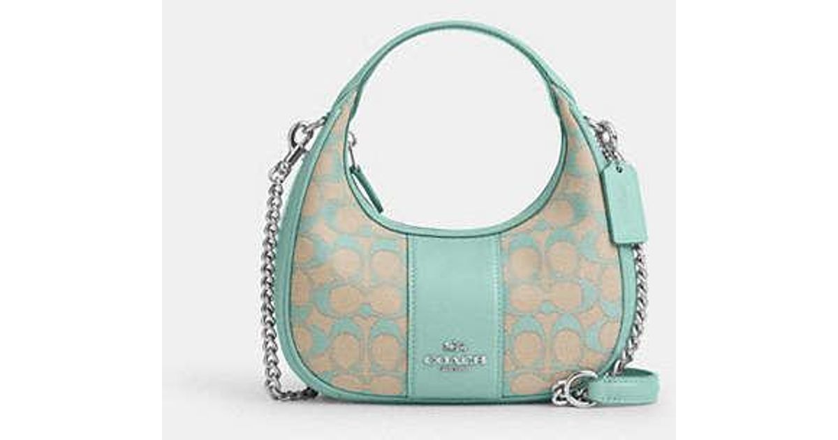 COACH Carmen Mini Crossbody Bag in Black | Lyst