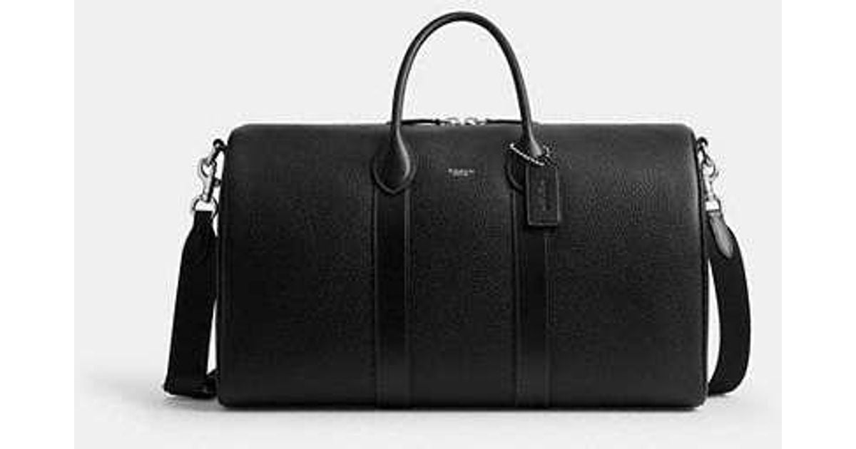 COACH Compass Bag 45 in Black for Men | Lyst UK