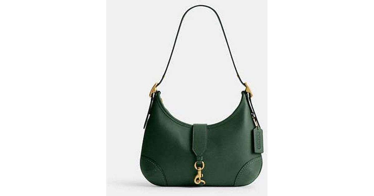 COACH Hamptons Hobo Bag in Black | Lyst UK