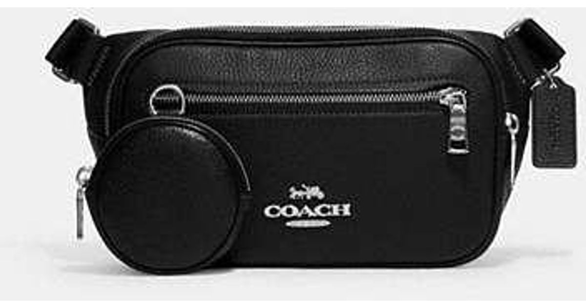 COACH Elias Belt Bag in Black for Men | Lyst UK