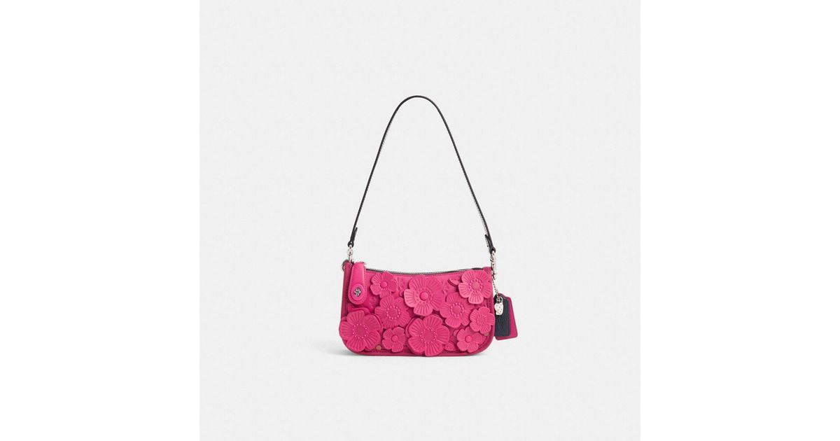 COACH Upcrafted Penn Shoulder Bag in Pink | Lyst