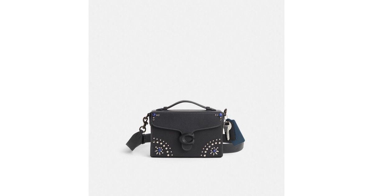 COACH Upcrafted Tabby Box Bag in Black | Lyst