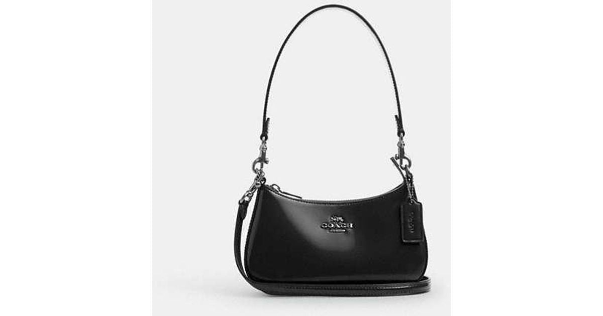 COACH Teri Mini Crossbody Bag in Black | Lyst