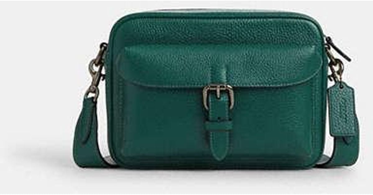 COACH Warner Crossbody Bag in Green for Men | Lyst