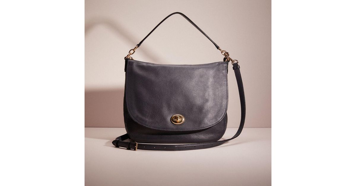 COACH Restored Turnlock Hobo | Lyst