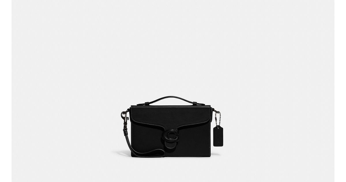 COACH Tabby Box Bag in Black | Lyst UK