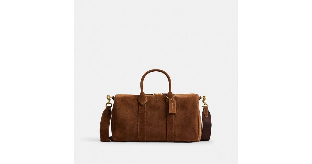 COACH Compass Bag 35 in Brown for Men | Lyst