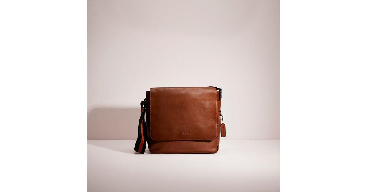 COACH Restored Metropolitan Map Bag in Brown for Men | Lyst