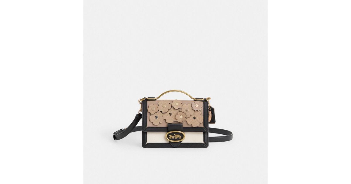 COACH Upcrafted Riley Top Handle 22 In Colorblock | Lyst