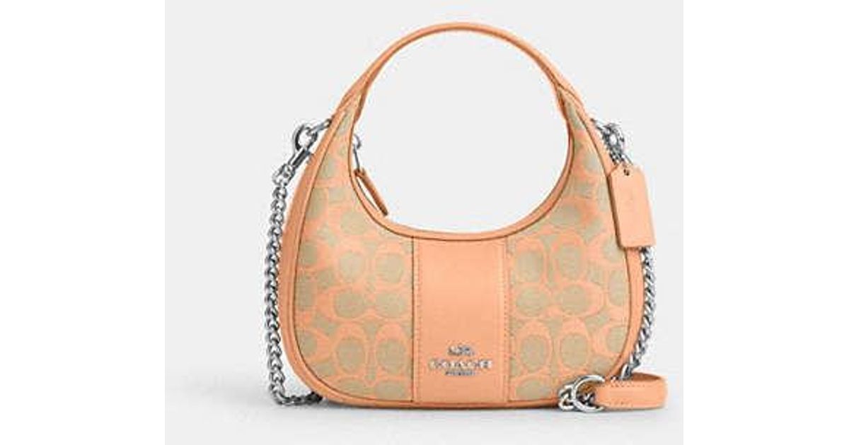 COACH Carmen Mini Crossbody Bag in Black | Lyst