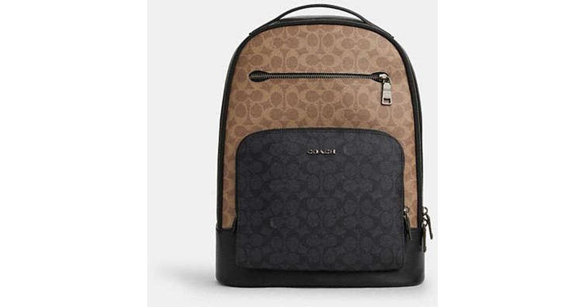 COACH Ethan Backpack in Black for Men | Lyst UK