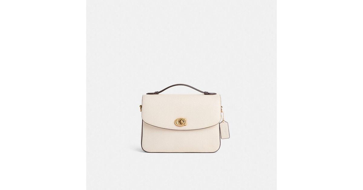 COACH Restored Cassie Crossbody In Colorblock in Natural | Lyst