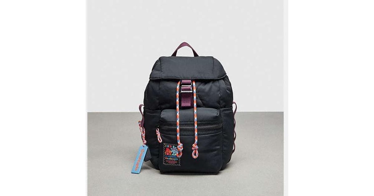 COACH Coachtopia Loop Mini Backpack in Black | Lyst UK