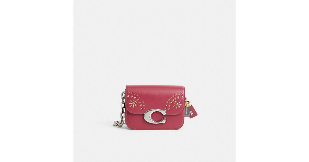 COACH Upcrafted Idol Bag in Red | Lyst