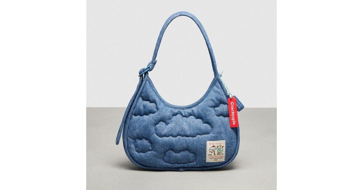 COACH Ergo Bag With Cloud Quilting in Blue | Lyst