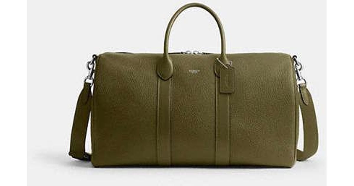 COACH Compass Bag 45 in Green | Lyst UK