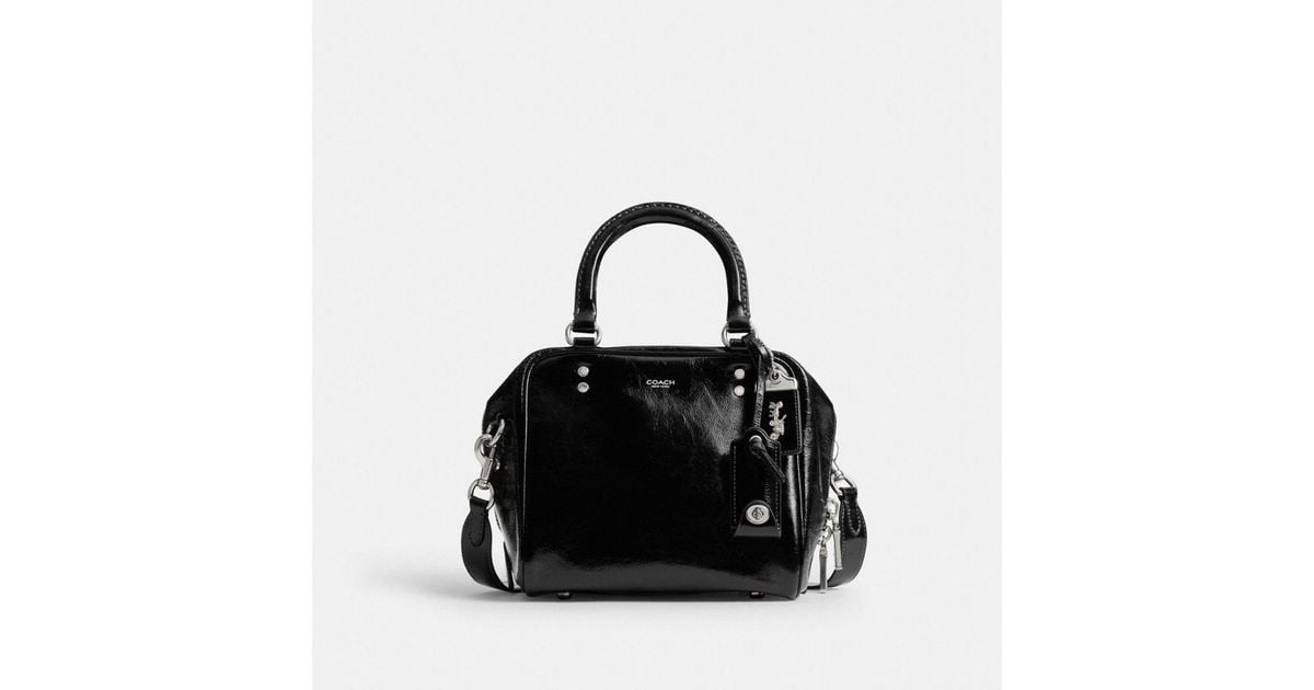 COACH Cube Rogue Bag 20 in Black | Lyst