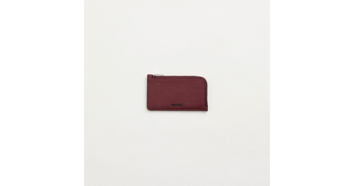 COACH Restored L Zip Card Case for Men | Lyst