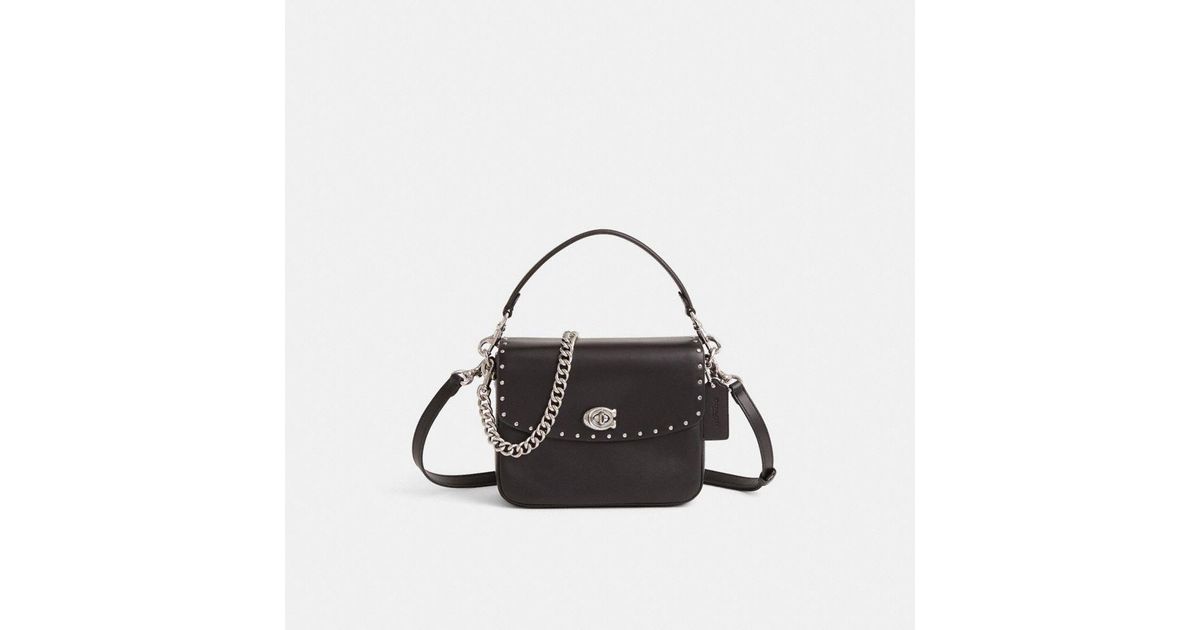COACH Restored Cassie Crossbody Bag 19 With Rivets in Black | Lyst