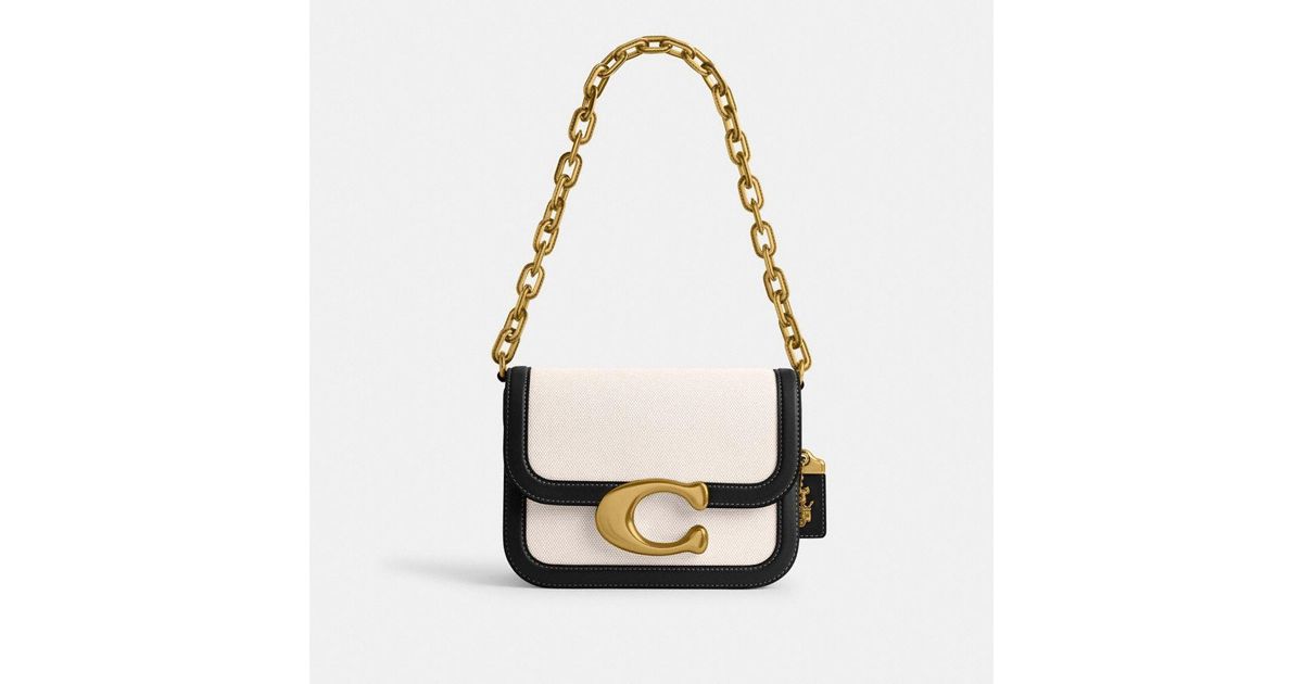 COACH Idol Bag in White | Lyst