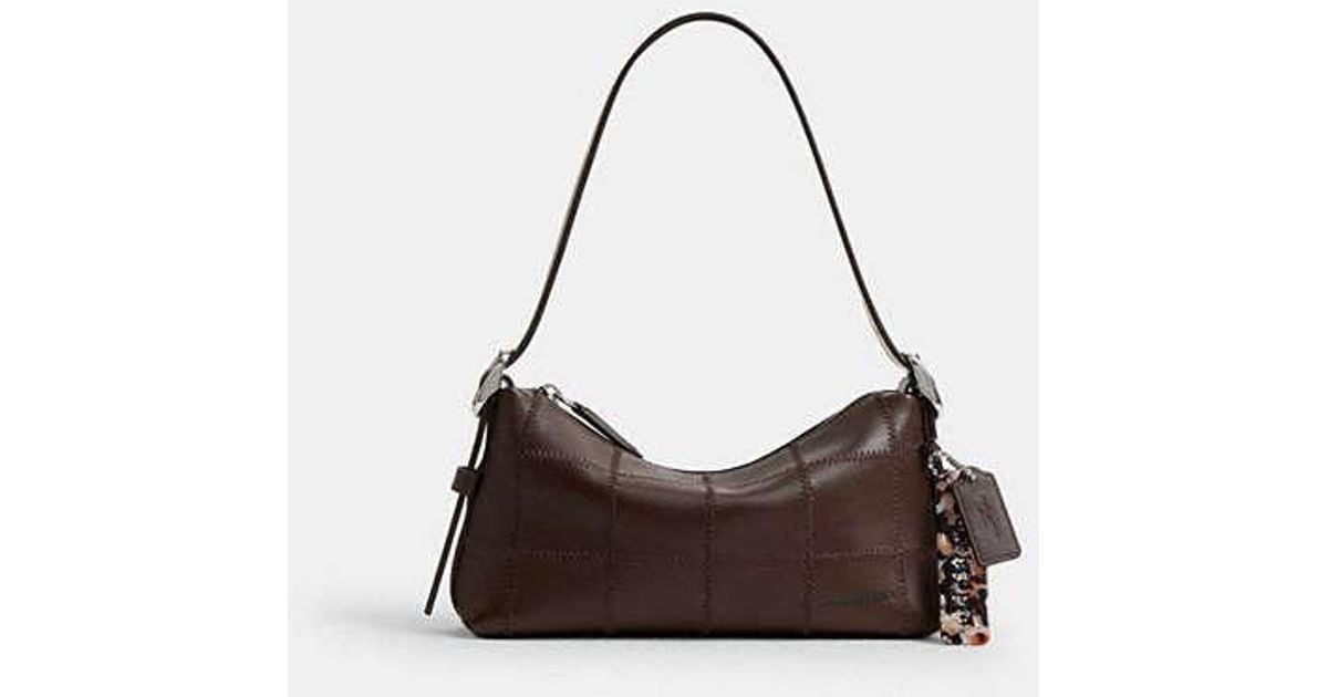 COACH Alter/Ego Small Slouchy Shoulder Bag in Black | Lyst UK
