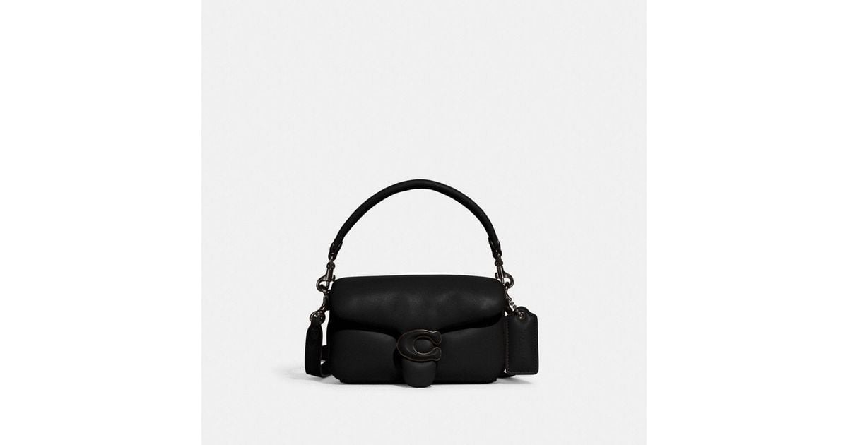 COACH Pillow Tabby Shoulder Bag 18 in Black | Lyst