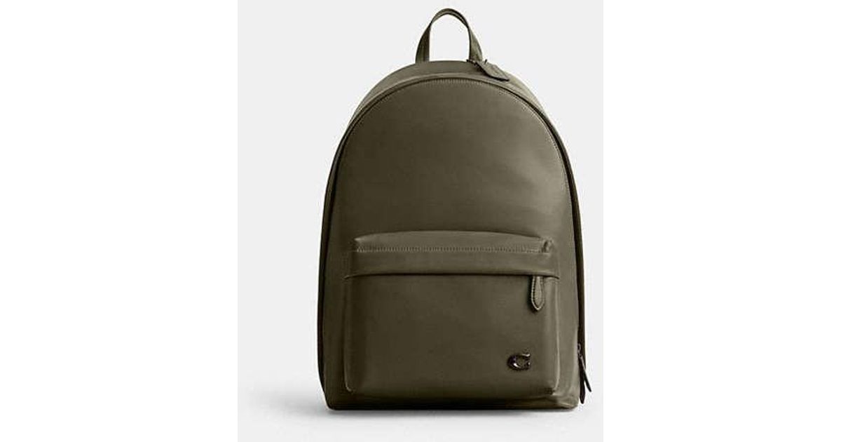 COACH Hall Backpack in Green for Men | Lyst UK