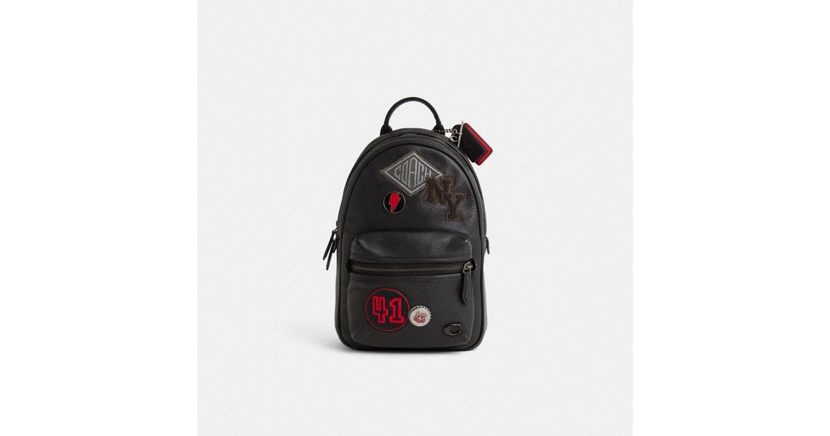 COACH Upcrafted Charter Pack in Black | Lyst