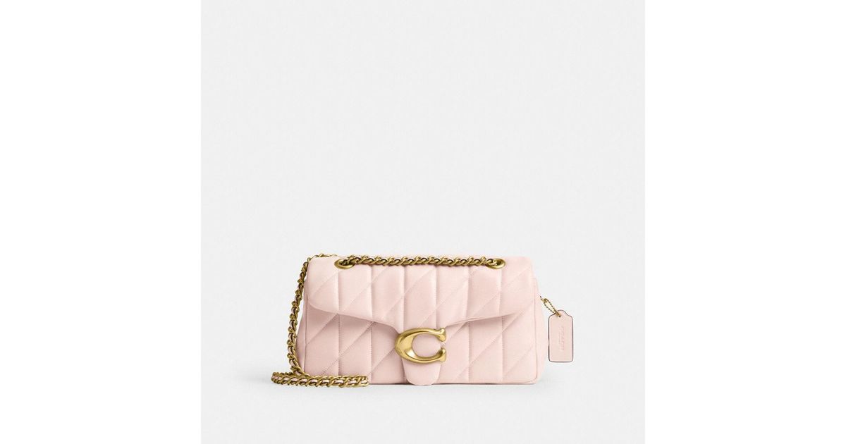 COACH Tabby Shoulder Bag 26 With Pillow Quilting in Pink | Lyst