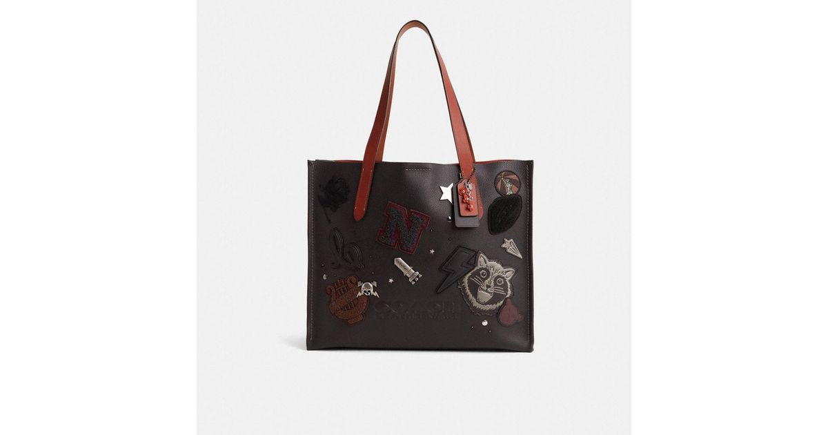 COACH Upcrafted Relay Tote Bag in Black for Men | Lyst
