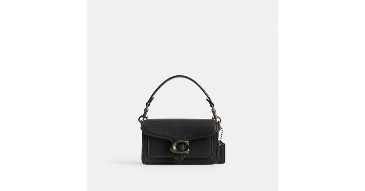 COACH Tabby 12 in Black | Lyst