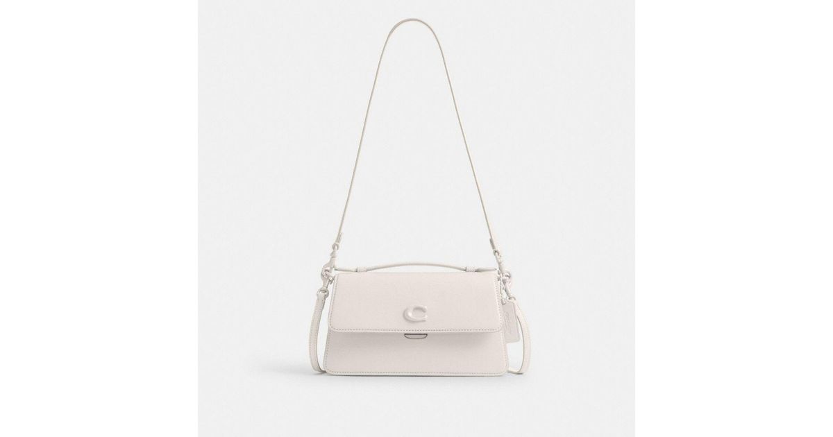 COACH Juno Bag in White | Lyst Canada