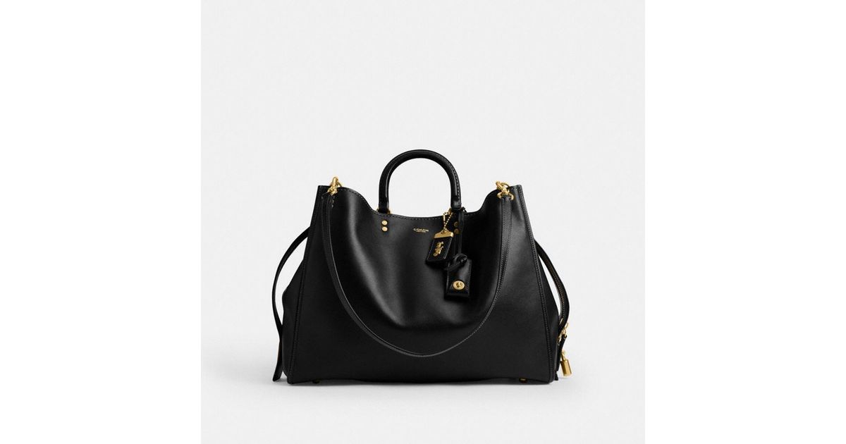 COACH Rogue Bag 40 in Black | Lyst