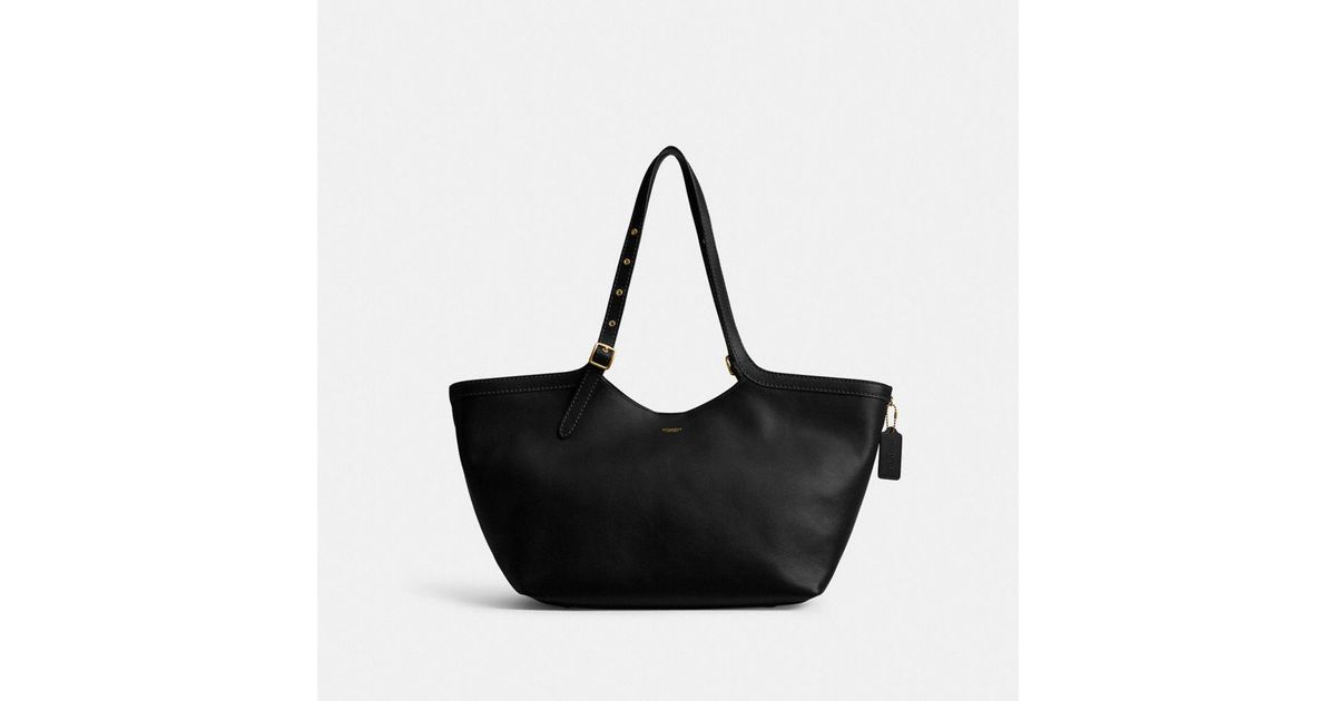 COACH Gramercy Tote Bag in Black | Lyst