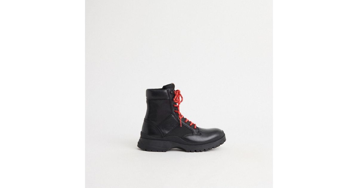 COACH Restored Utility Boot in Black for Men | Lyst