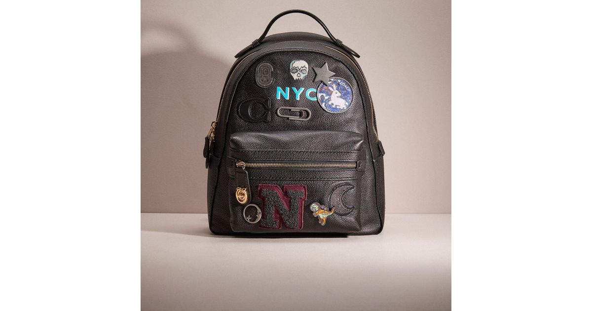 COACH Upcrafted Campus Backpack in Gray | Lyst