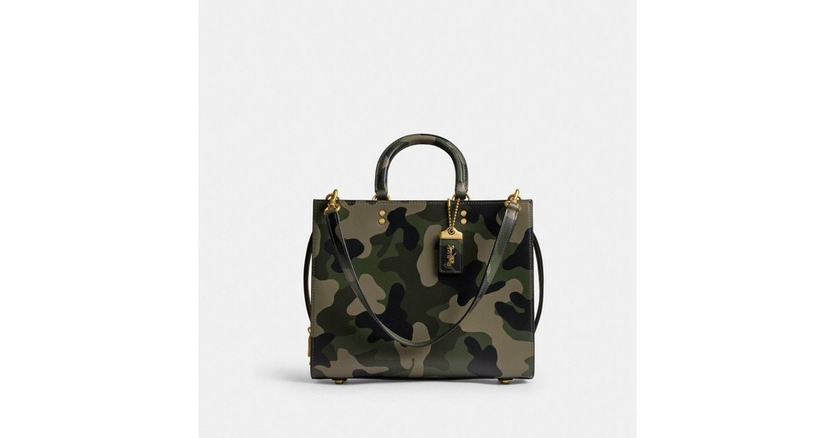 COACH Rogue Bag With Camo Print in Black | Lyst