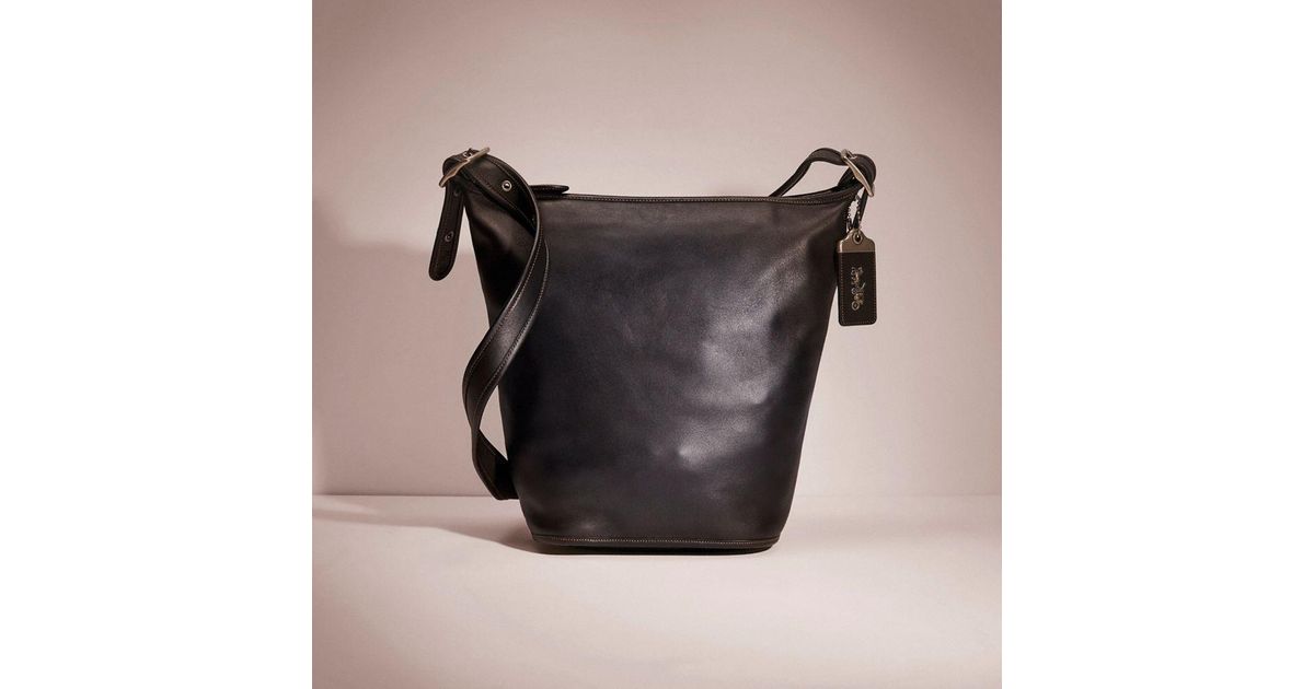 COACH Restored Duffle 24 in Black for Men | Lyst