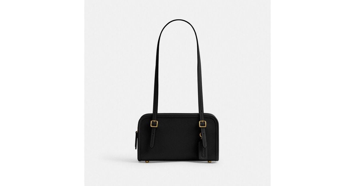 COACH Swing Zip Bag 20 in Black | Lyst