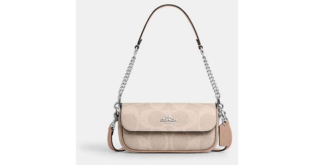 COACH Hailey Flap Bag in Black | Lyst