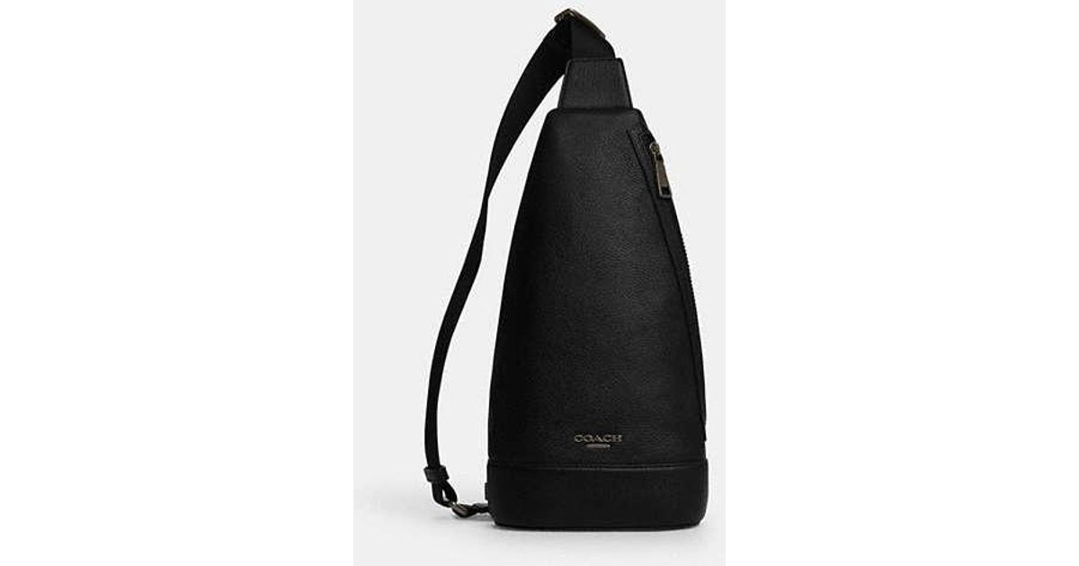 COACH Dominic Sling Pack in Black for Men | Lyst UK