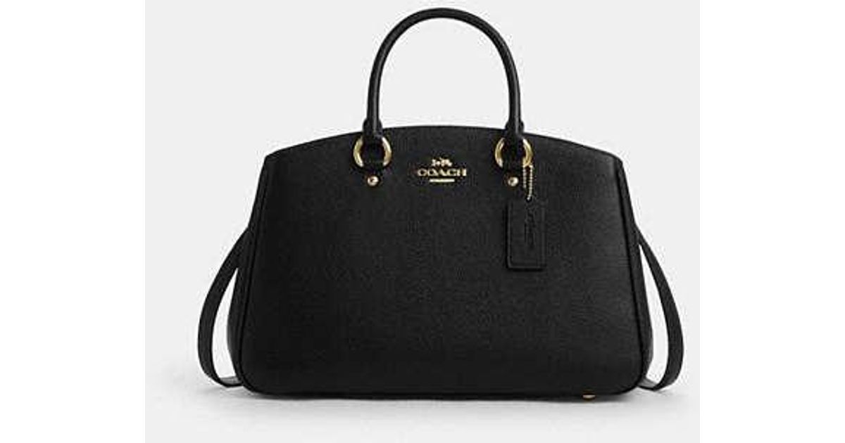 COACH Savannah Carryall Bag in Black | Lyst