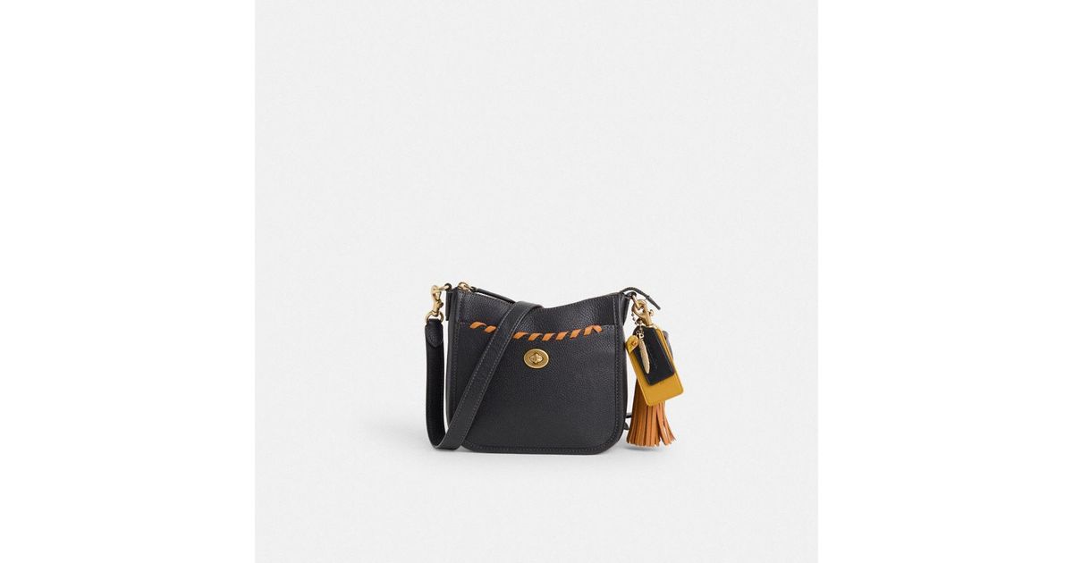 COACH Upcrafted Chaise Crossbody 19 in Black | Lyst